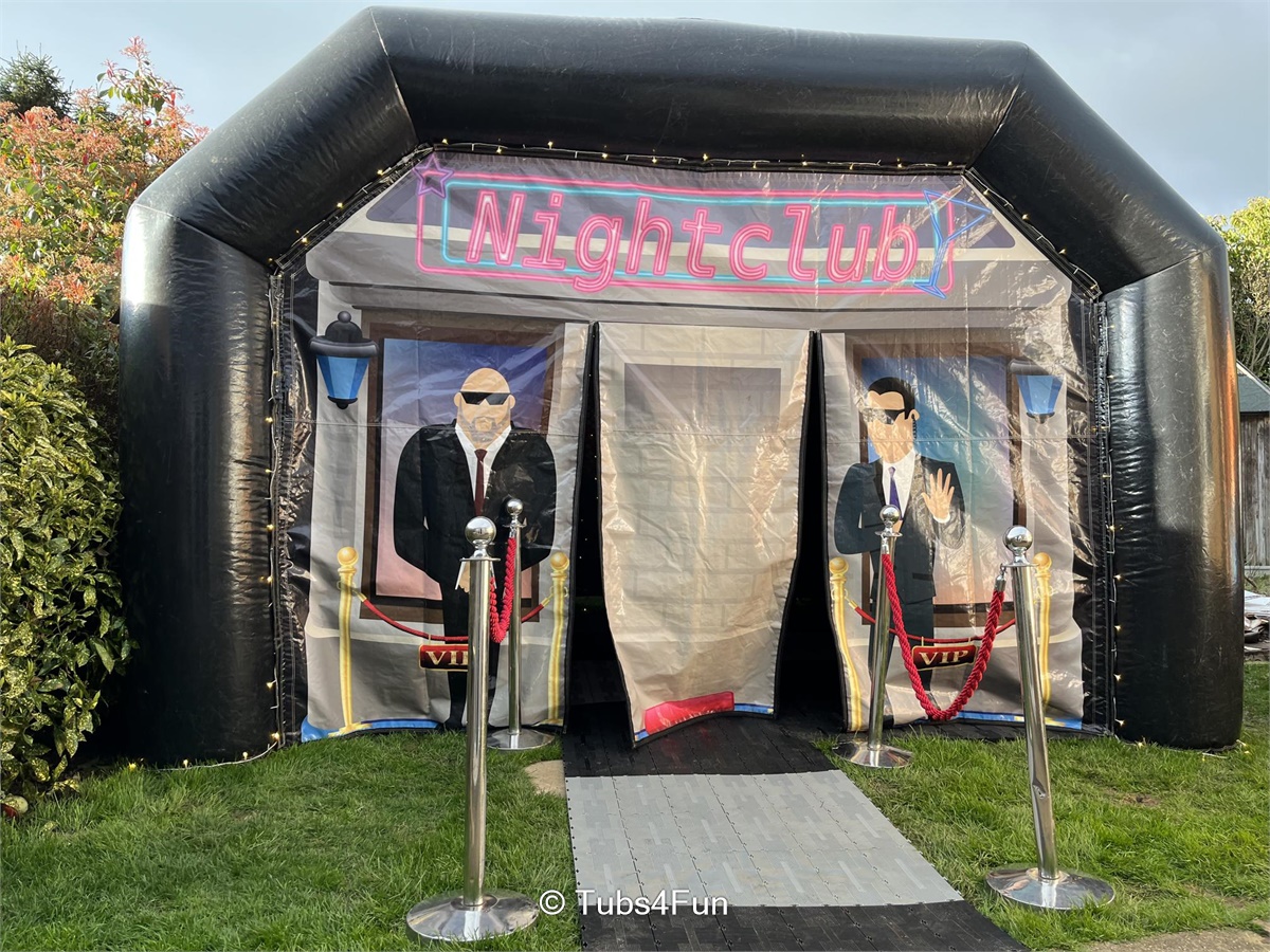 inflatable night club